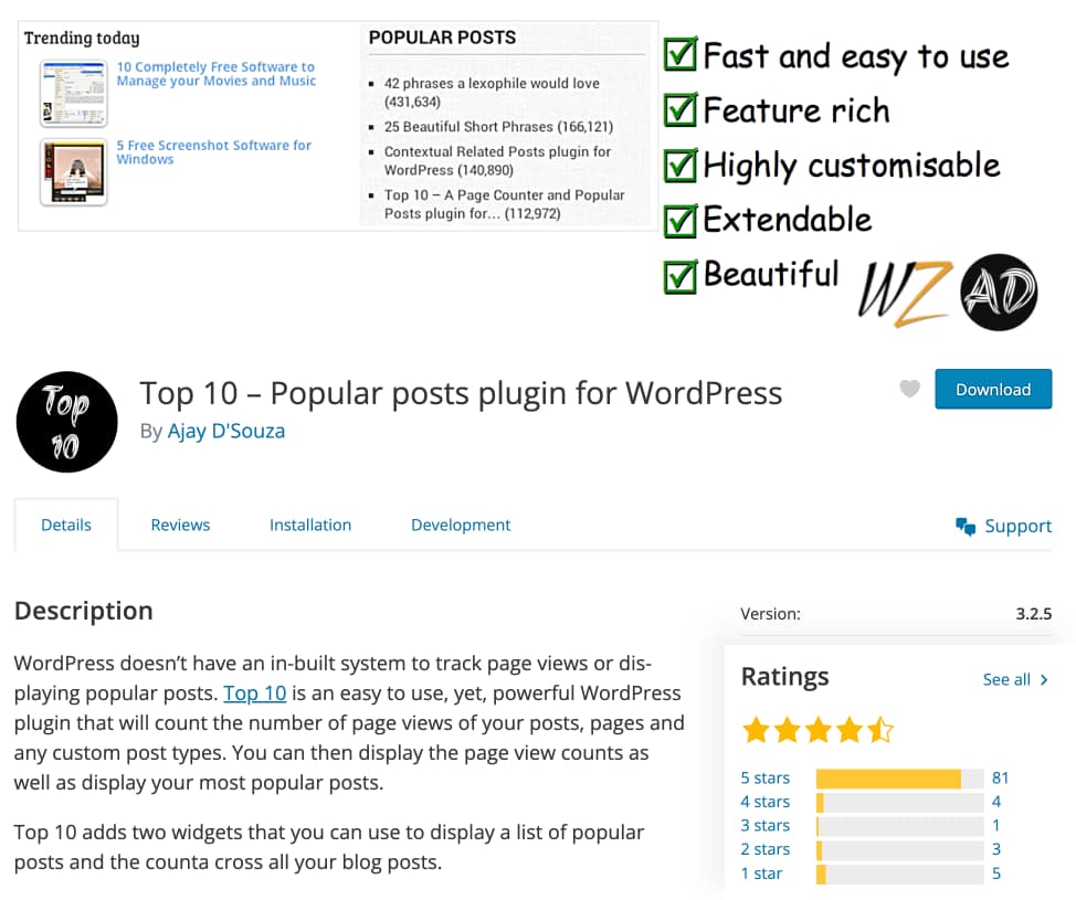 The 5 Best Trending Post Plugins for WordPress (Compared)