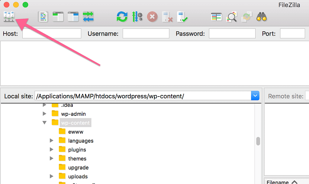 How to use FTP with a WordPress Website | Compete Themes