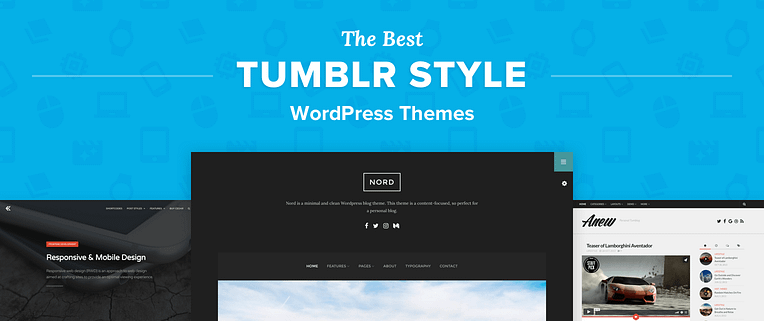 The 5 Best Tumblr-Style WordPress Themes | Compete Themes